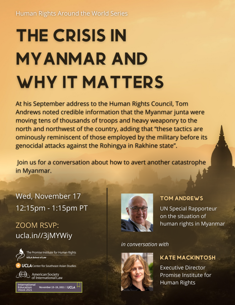 The Crisis in Myanmar and Why It Matters - The Promise Institute for ...